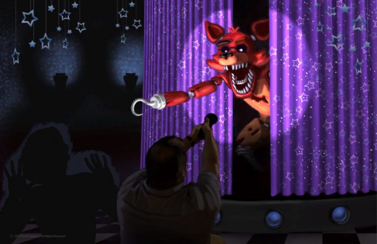 New Concept Art for Five Nights At Freddy's Attraction